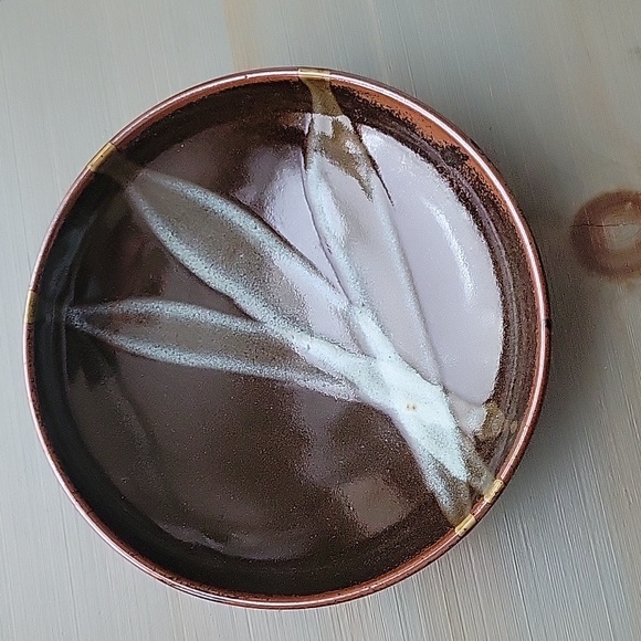 Taize | Accents | Taize French Pottery Stoneware Drip Glazed Bowl ...